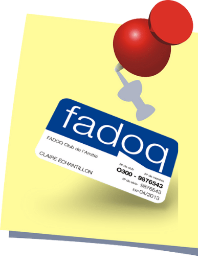 Club de L'Amitié de Charny - Réseau FADOQ